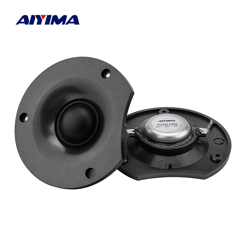 AIYIMA 2Pcs Tweeter Audio Speaker 12 Ohm 50W Silk Film Neodymium Magnet ...