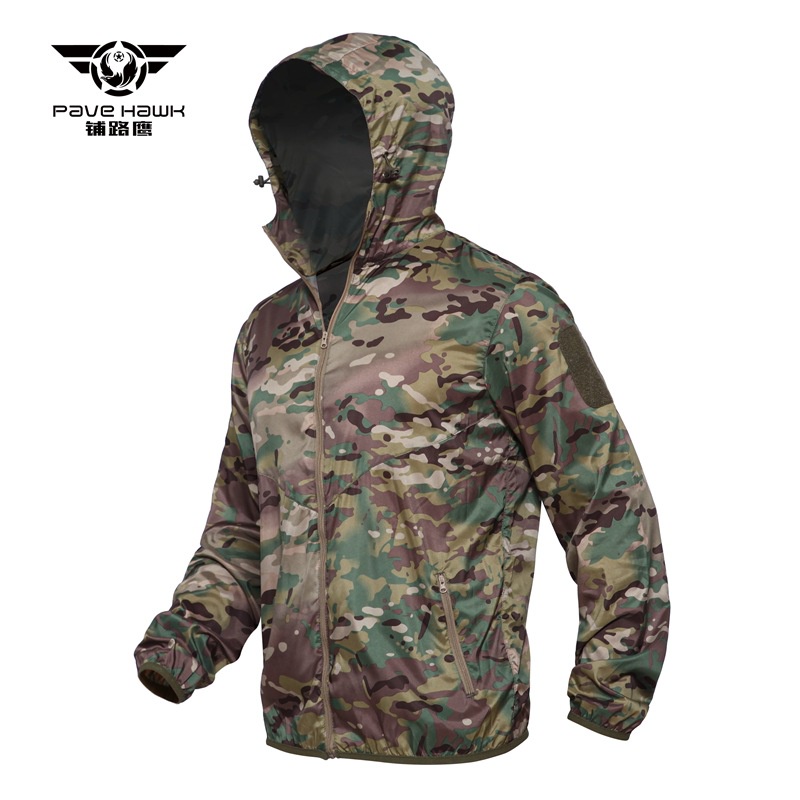PAVEHAWK Outdoor Skin Clothing Tactical Windbreaker PLY57 | Shopee ...