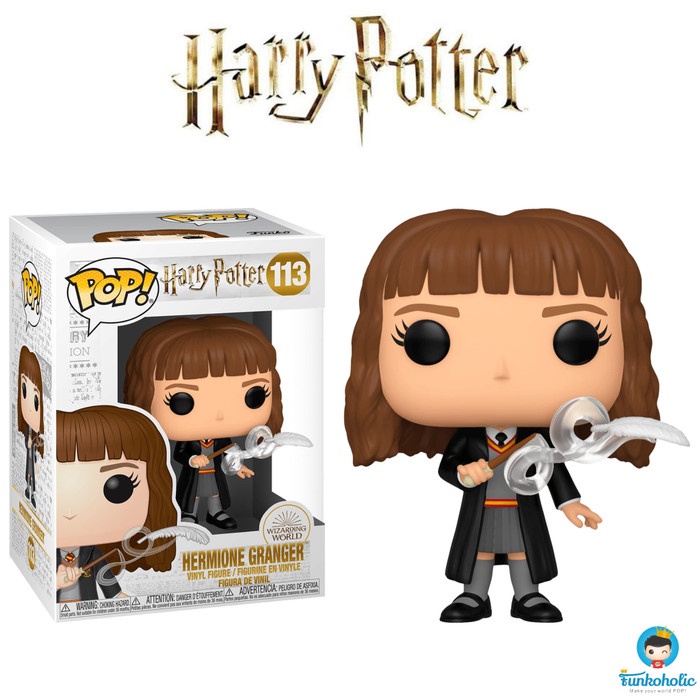 Funko Pop! Harry Potter Hermione Granger with Feather Action Figure ...