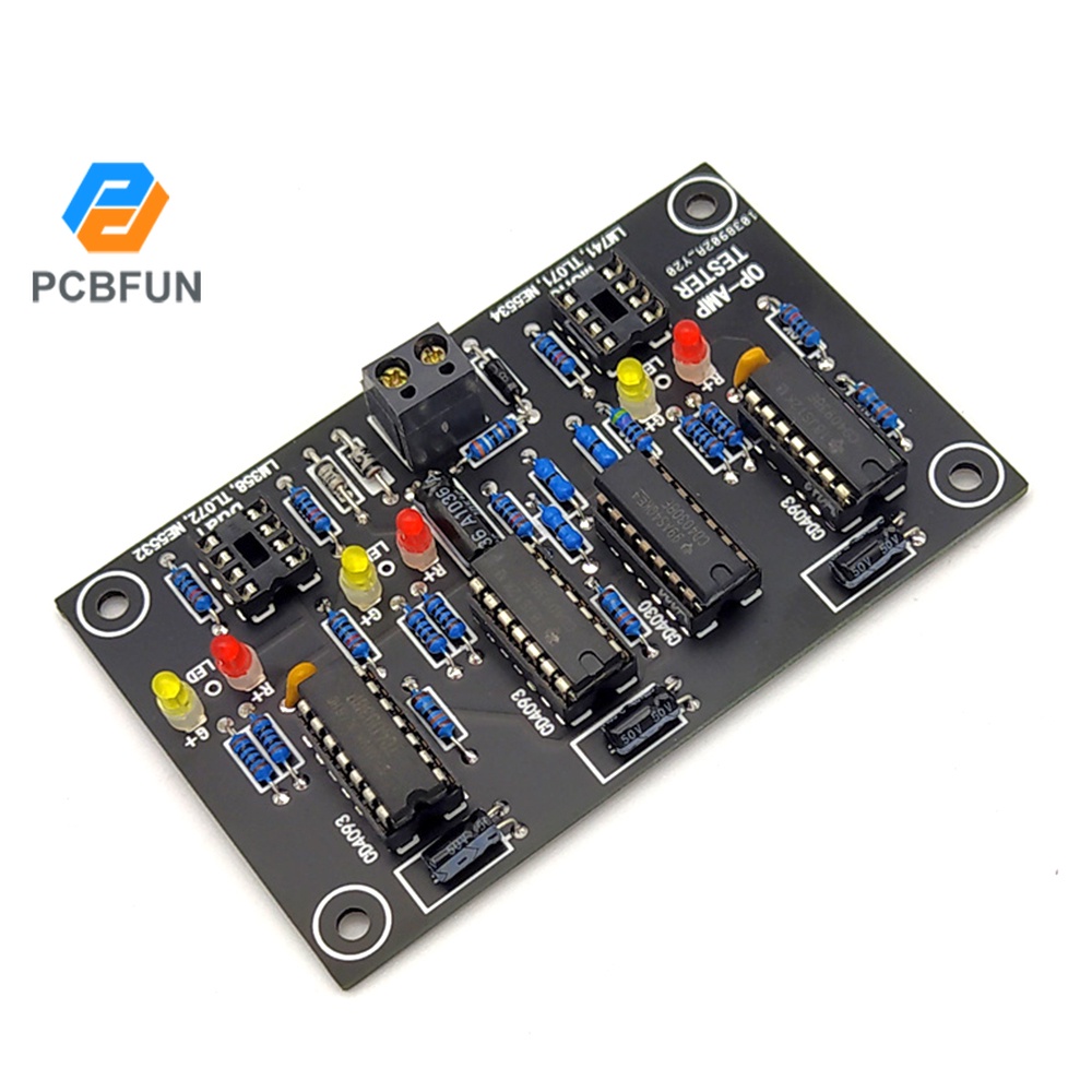 Pcbfun Tl071 Tl072 Tl081/082 Operational Amplifier Op Amp Tester For ...