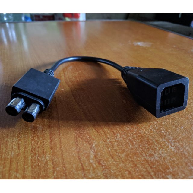 Xbox 360 Fat to Xbox 360 Slim Power Brick Converter AC Adapter | Shopee ...