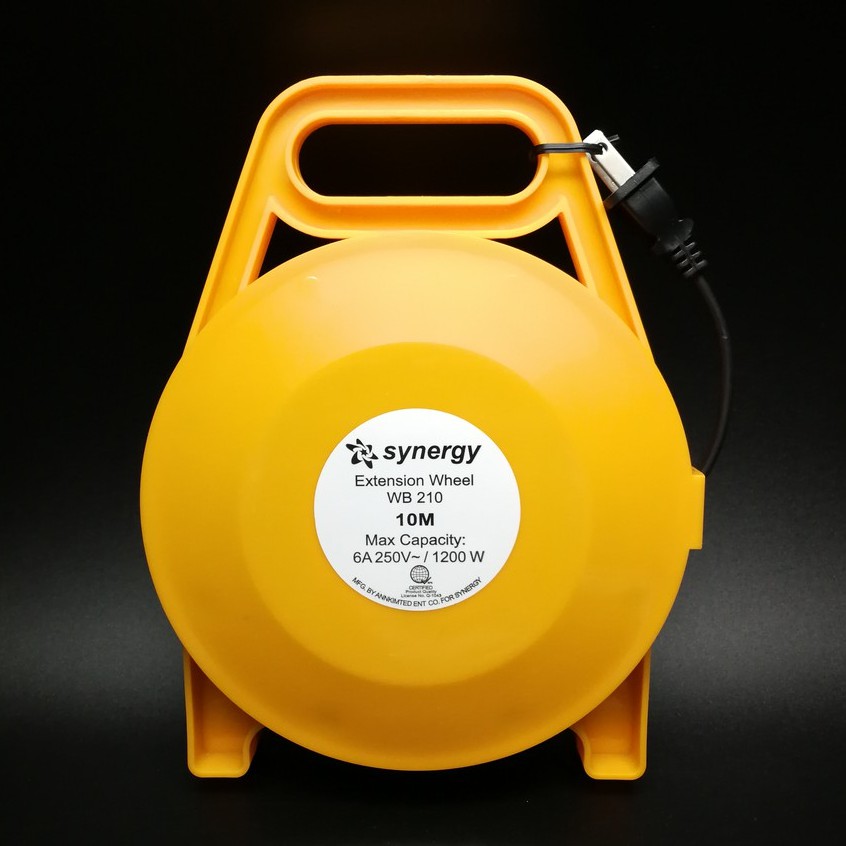 Synergy Extension Cord Wheel 10 Meters (WB-210) | Shopee Philippines