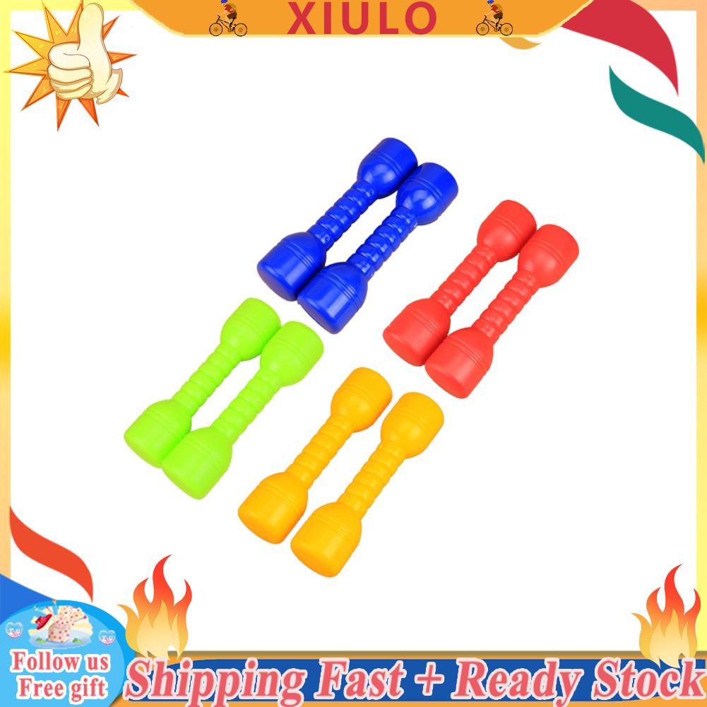 Xiulo Children Kid Colorful Dumbbell Bodybuilding Training Fitness ...