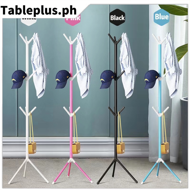 Bag Rack Stand With 9 Hooks Multi-Hook Metal Coat Hat Rack Tree Stand ...