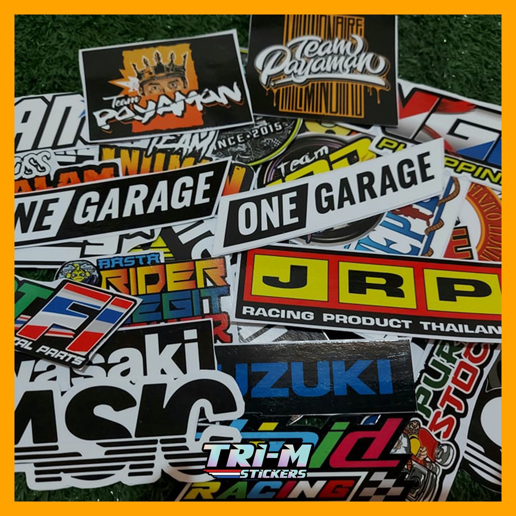 Thai Glossy Sticker Waterproof Motorcycle Sticker, Customized Sticker ...