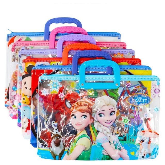 JTO Character Zippered Plastic Envelope with Handle | Shopee Philippines