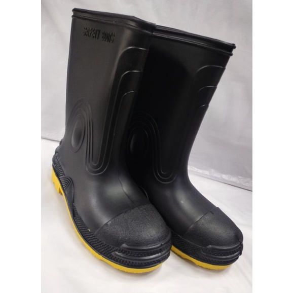 Supertuff Steel Toe Mid-cut Construction boots/Rain boots for Mens Good ...