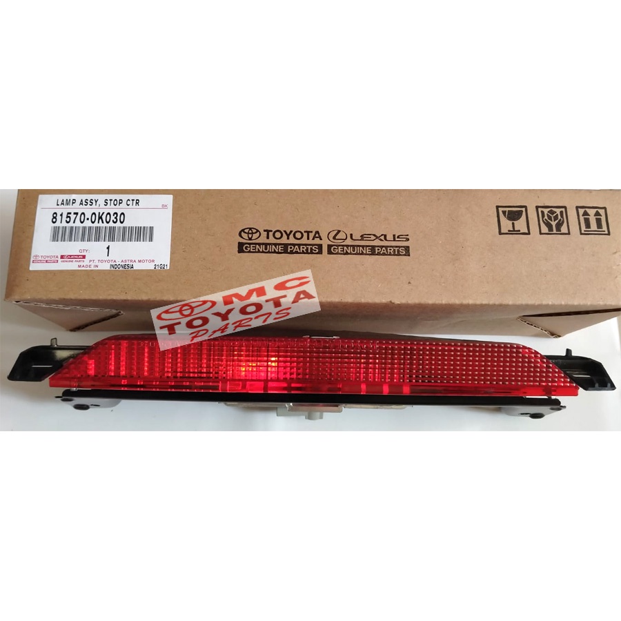 Reverse Lamp Lamp Assy Center Stop Kijang Innova 81570-0K030 | Shopee ...