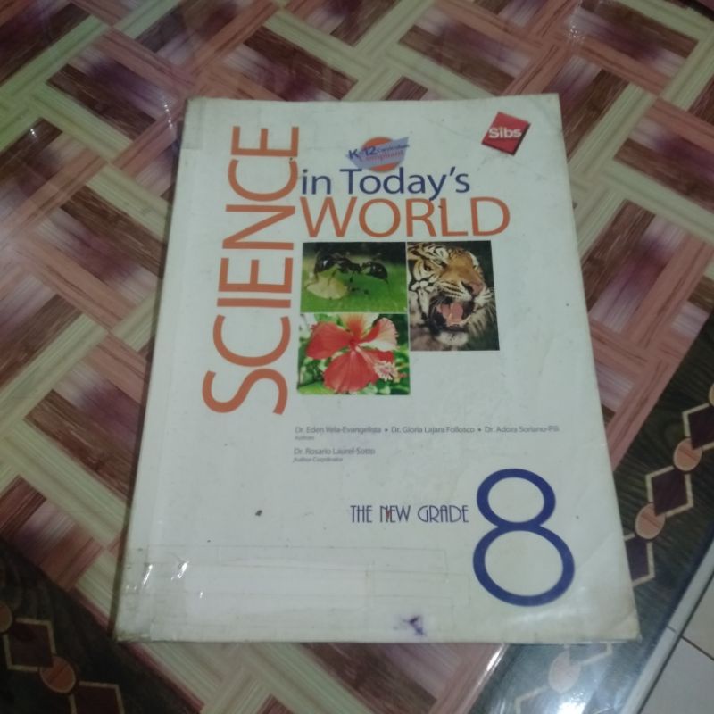 Grade 8 K12 Books - Science, CL, English | Shopee Philippines