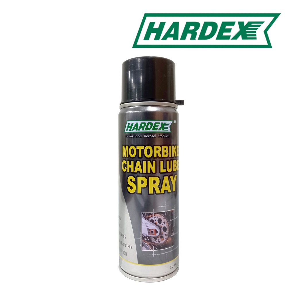 Hardex Motorbike Chain Lube Spray 200ml | Shopee Philippines