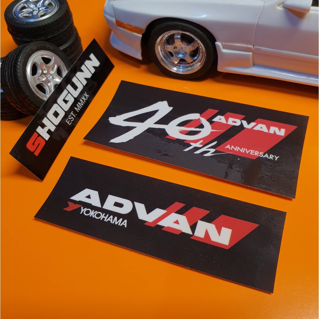 ADVAN Tires Logo Laminated Vinyl Stickers | Shopee Philippines