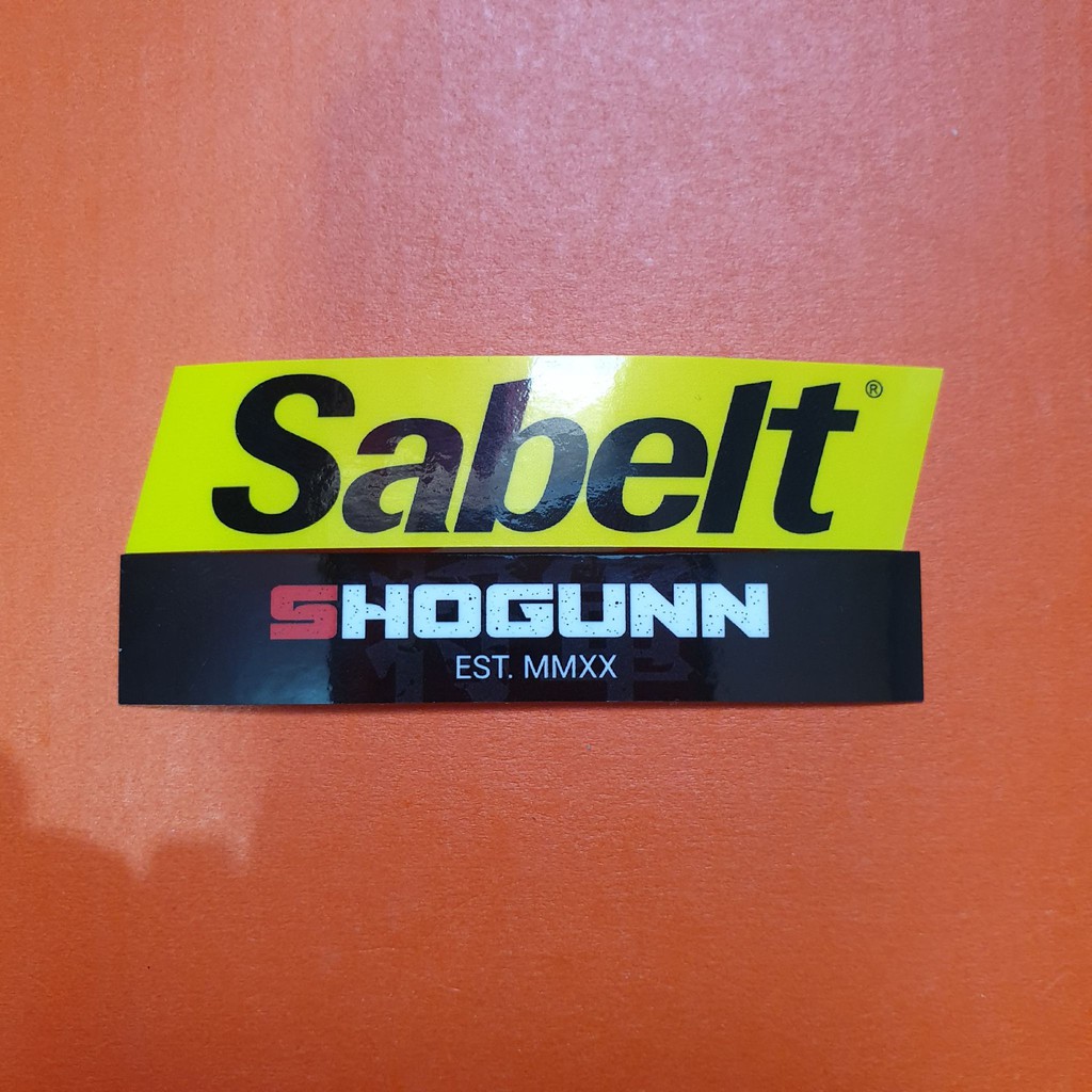 SABELT Logo Laminated Vinyl Stickers | Shopee Philippines