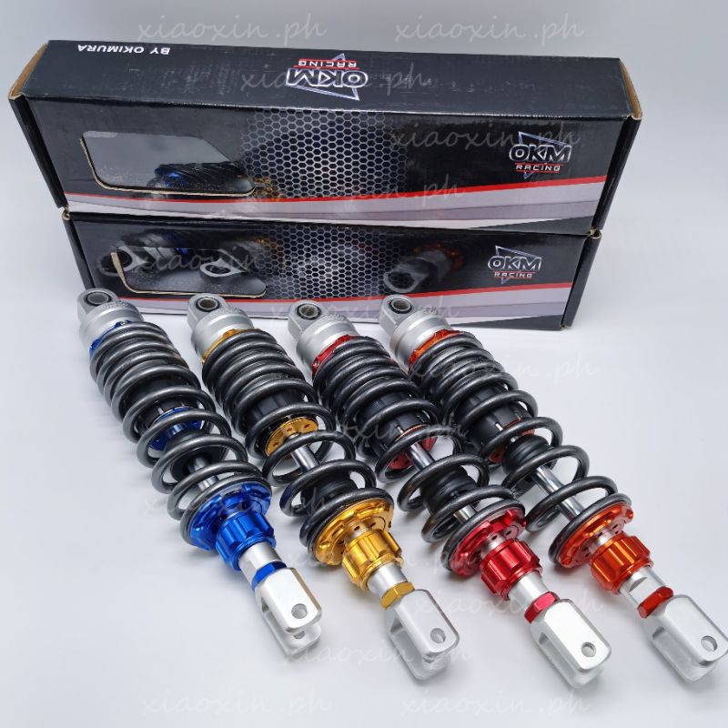 OKM RACING REAR SHOCK 325MM FOR CLICK125i / CLICK150i (PER PC) | Shopee ...