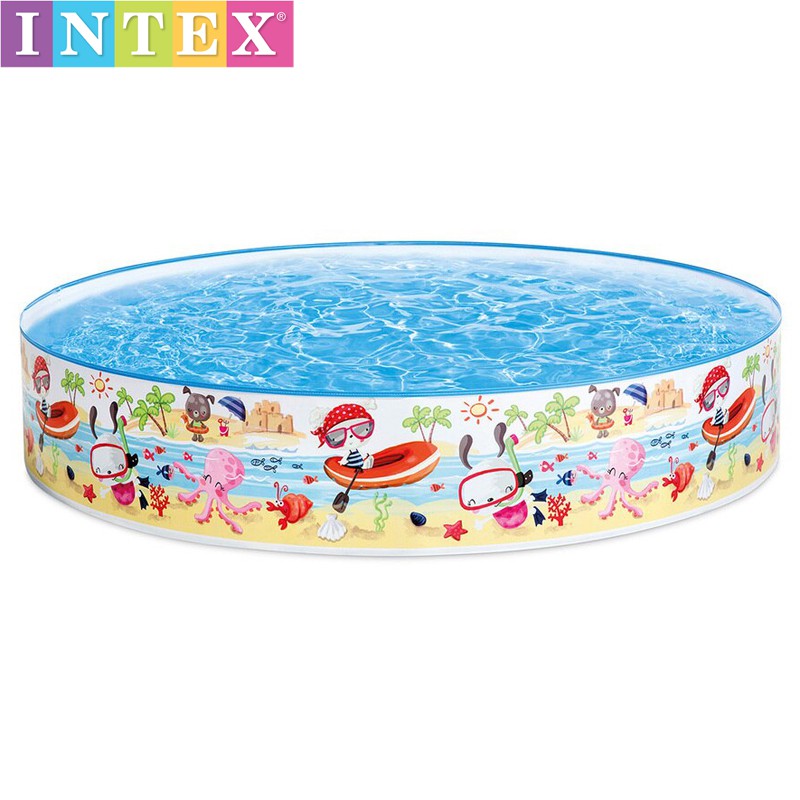 152*25CM Portable SWIMMING POOL （INTEX ）pool for kids | Shopee Philippines
