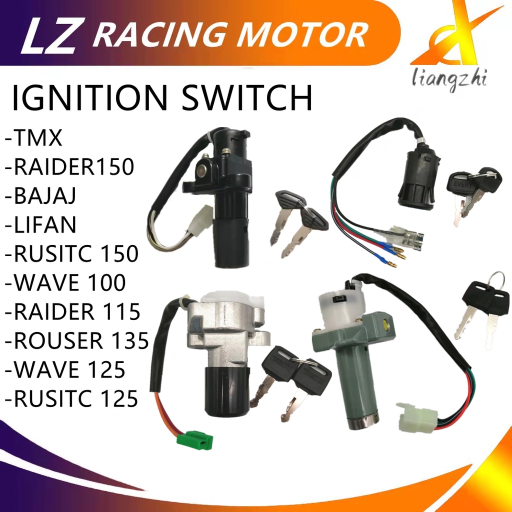 MOTORCYCLE PARTS IGNITION SWITCH FOR RAIDER150/WAVE125/RUSI150 ...