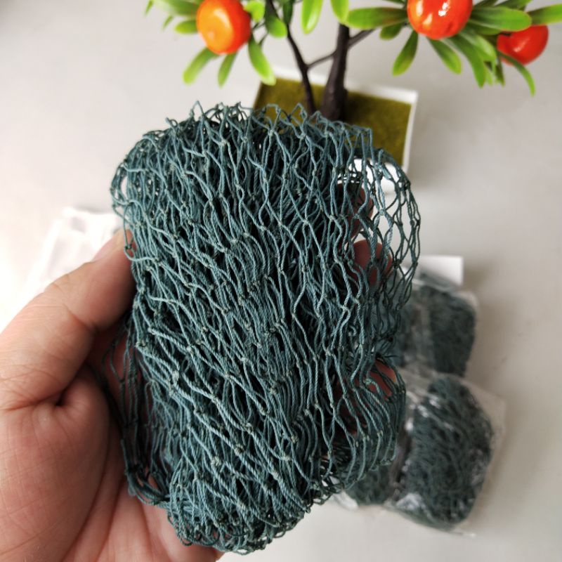 HIJAU 18 Gram Large and Thick Dish Washing Coir Net/ Multipurpose Green ...