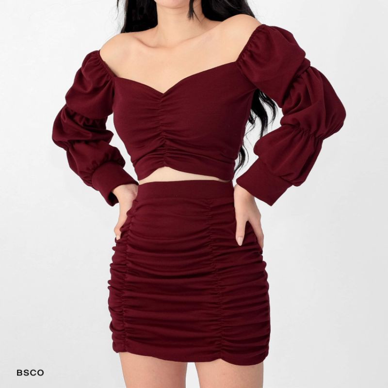 ONHAND BSCO REGULAR SIENNA KOREAN COORDINATES! | Shopee Philippines