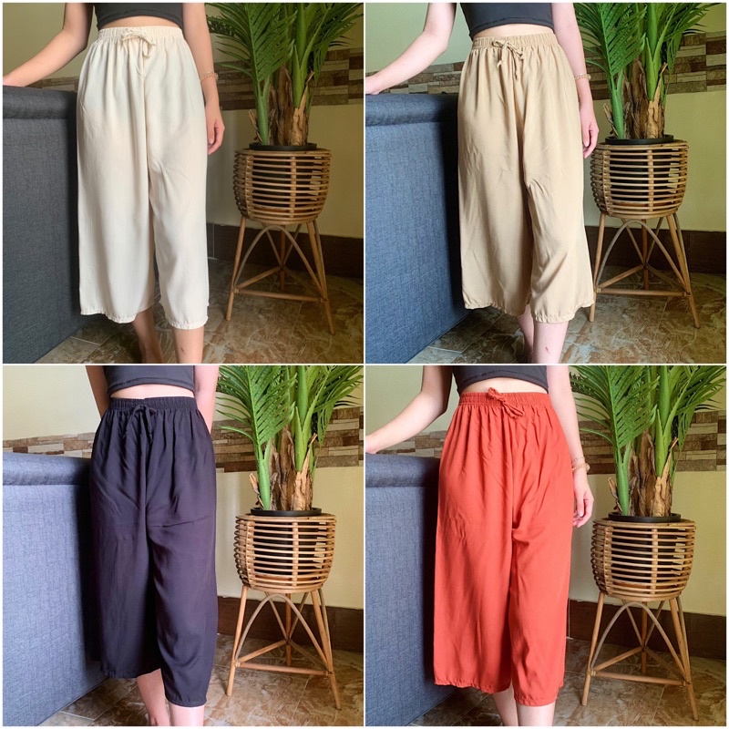 FREE SIZE | Squarepants Challis Minimalist Fashionable Squarepants ...