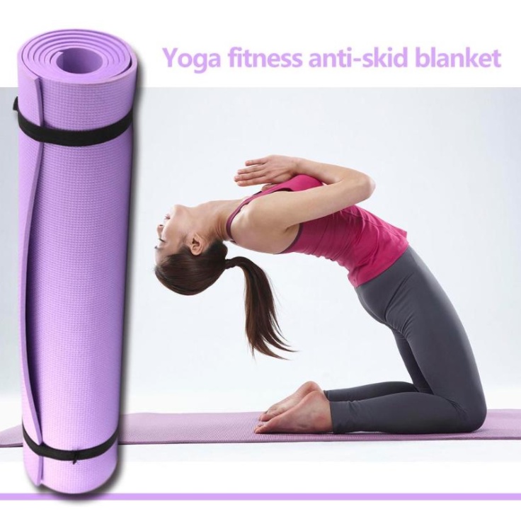 Yoga Mat Fitness Gym Sports Mats Pilates Exercise Pads Fitness, yoga ...