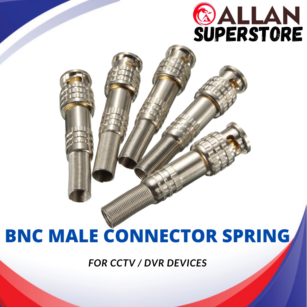 Allan Superstore Good Quality Cctv Bnc Male Solderless Screw Connector ... Allan Superstore Good Quality Cctv Bnc Male Solderless Screw Connector ...