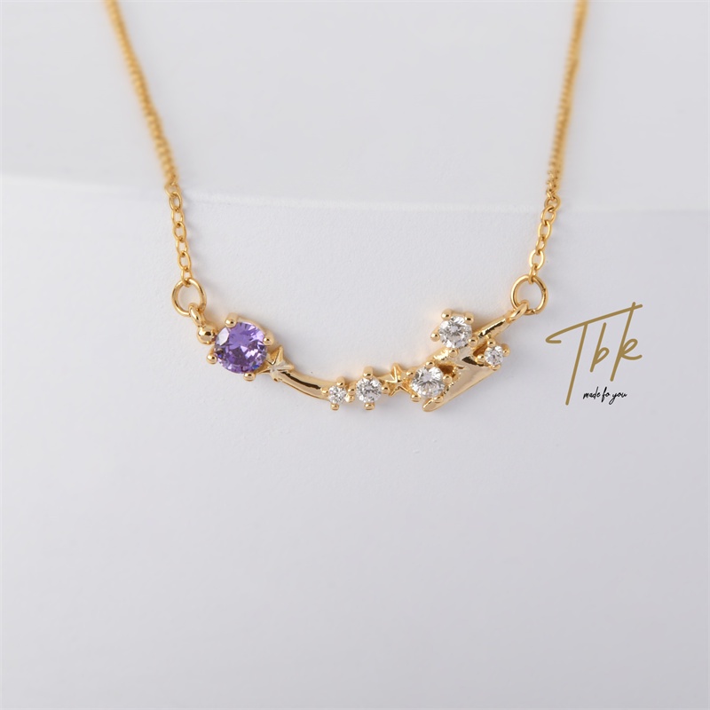TBK 18K Gold Princess Necklace Jewelry Collection Accessories for Women ...