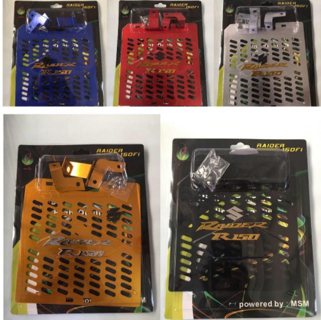 COD RADIATOR COVER RAIDER 150 FI | Shopee Philippines