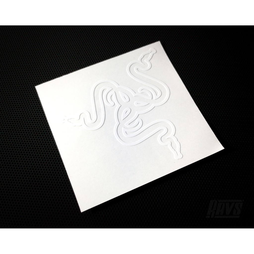 Razer logo sticker / cutout vinyl sticker | Shopee Philippines