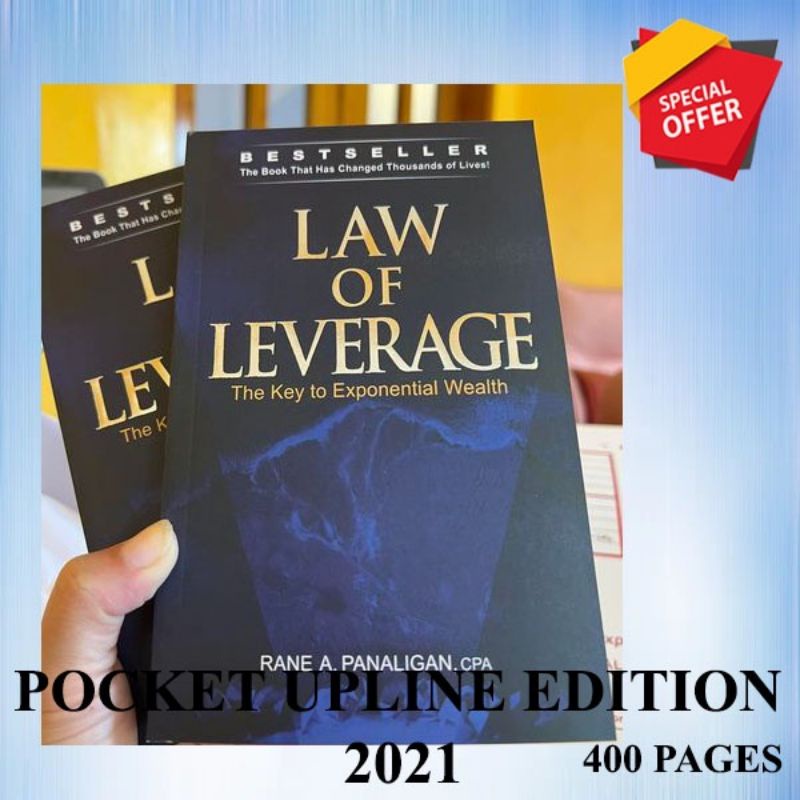 LAW OF LEVERAGE BOOK BUSINESS BOOK BY RANE PANALIGAN (2021 EDITION ...