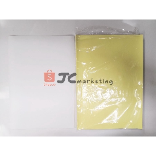 50 PCS. Sticker Bond Paper A4 size Matte | Shopee Philippines