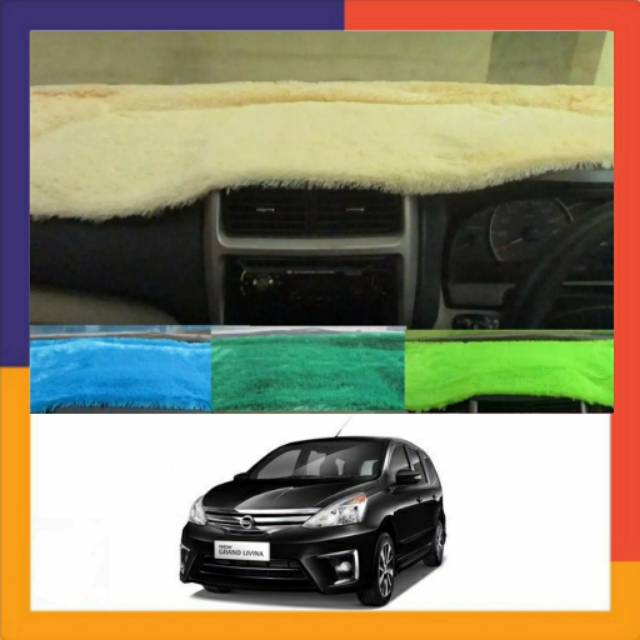 Dashboard Pad / Dashboard Cover / Fur Dashboard Car Nissan Grand Livina ...