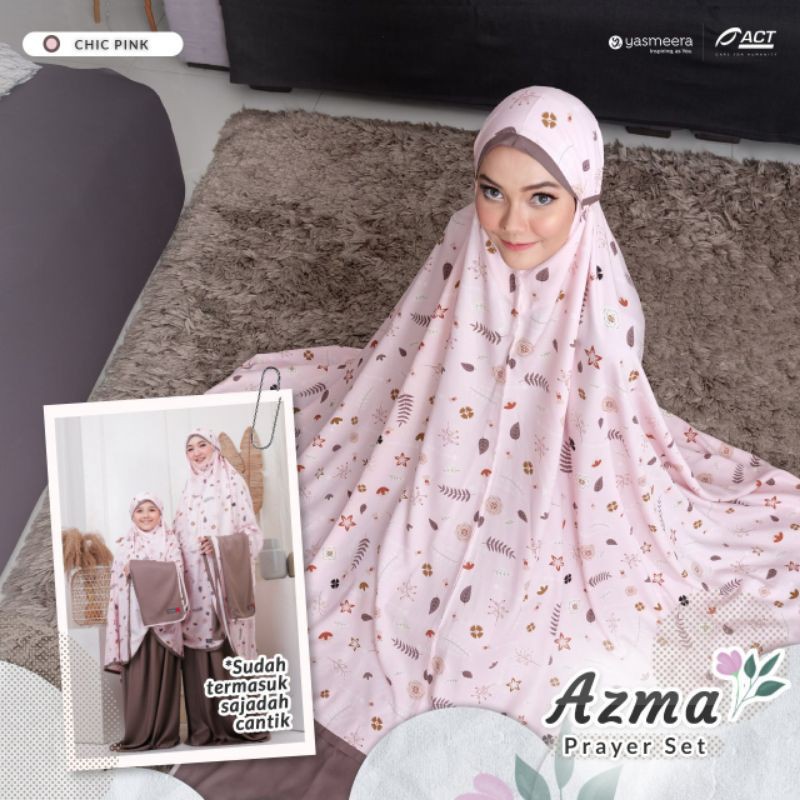 Yasmeera - AZMA PRAYER SET / PRAYER Gown RAYON TWILL PRINTING / PRAYER ...