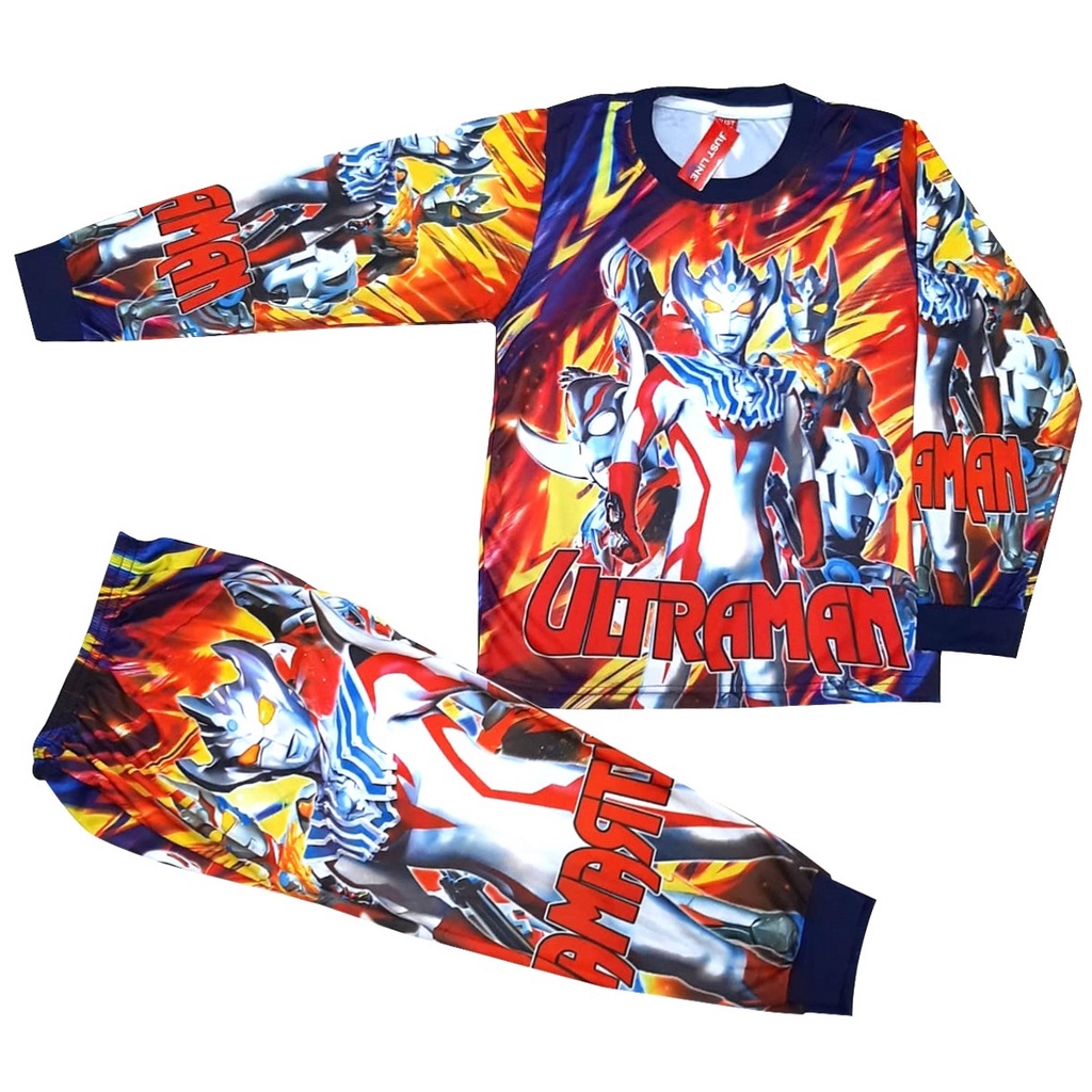 SANDISEAN ULTRAMAN LONG SET ULTRAMAN SET FOR BOYS 2-12 YEARS ULTRAMAN ...