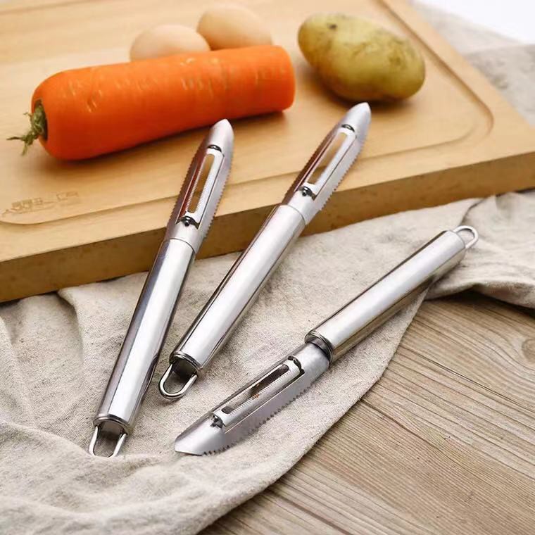 Stainless STEEL PEELER / MULTI-FUNCTION GRATER / FRUIT VEGETABLE SLICER ...