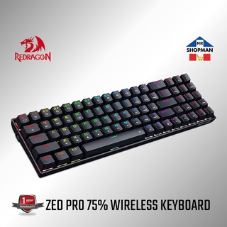 Redragon Zed Pro K627 P 75% Compact RGB Wireless Mechanical Gaming Keyboard | Shopee Philippines