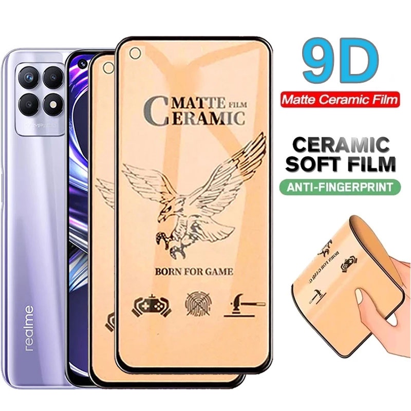 Ceramic Matte Tempered Glass For Realme Note 60 60X 50 14 14T 14X 13 13+ 12 12+ 11 10 9 9i 8 7 6 ...
