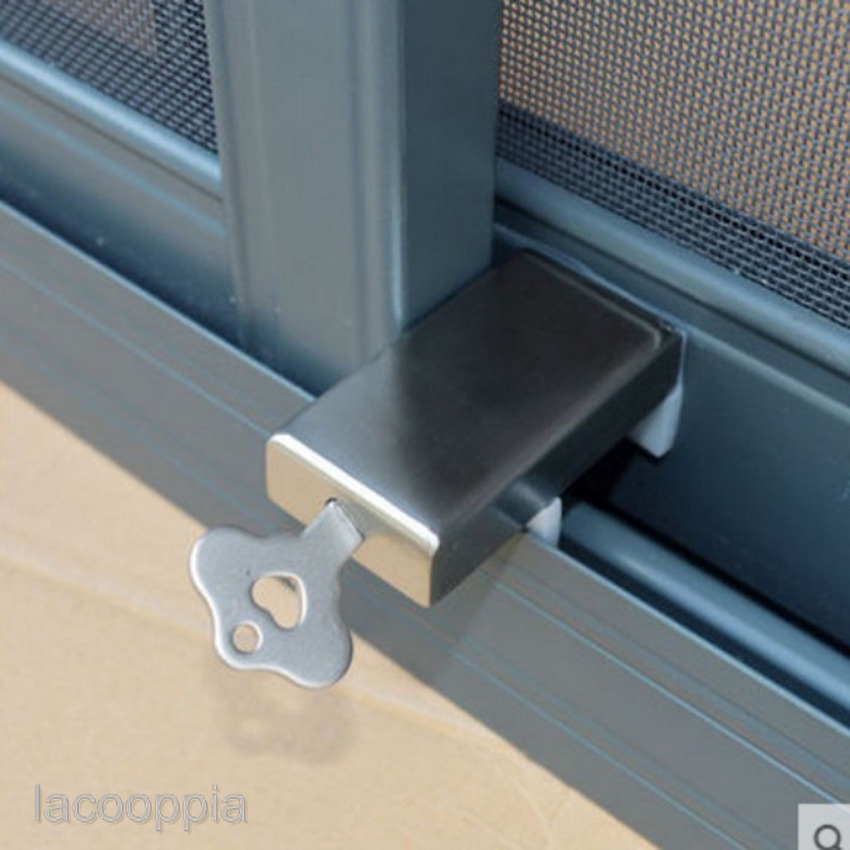 Sliding Slide Window Door Sash Lock Safe Kids Protector | Shopee ...