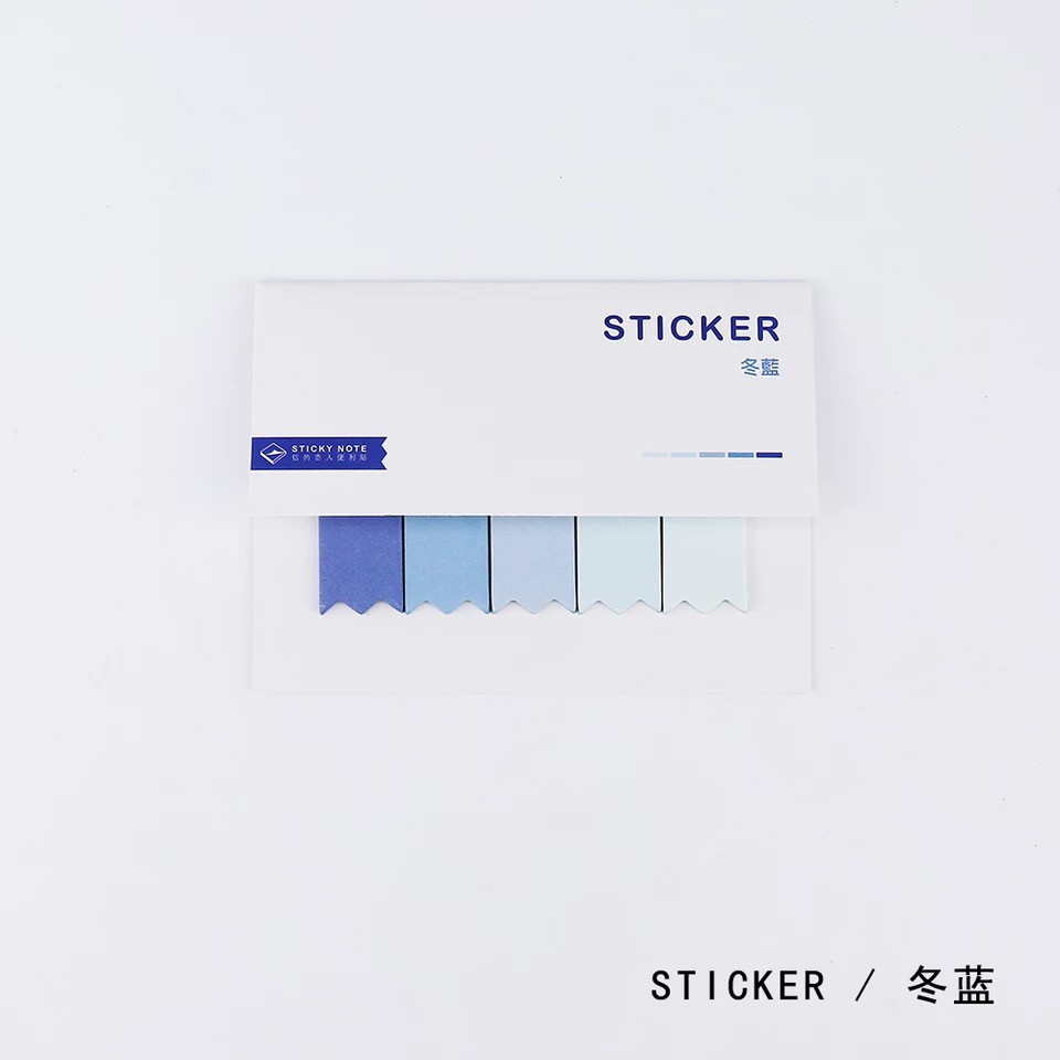 Gradient Pantone Color sticky notes bookmarker | Shopee Philippines