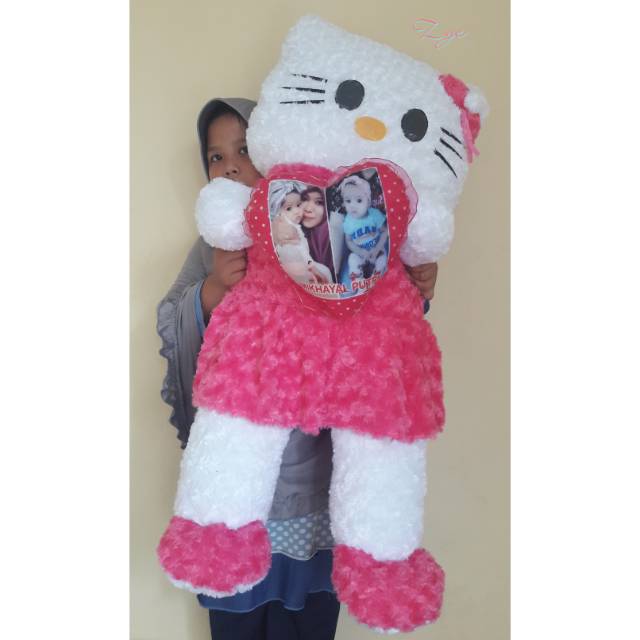 HELLO KITTY NICE DOLL 1 METER + PHOTO (FREE..ENGRAVING THE NAME ...