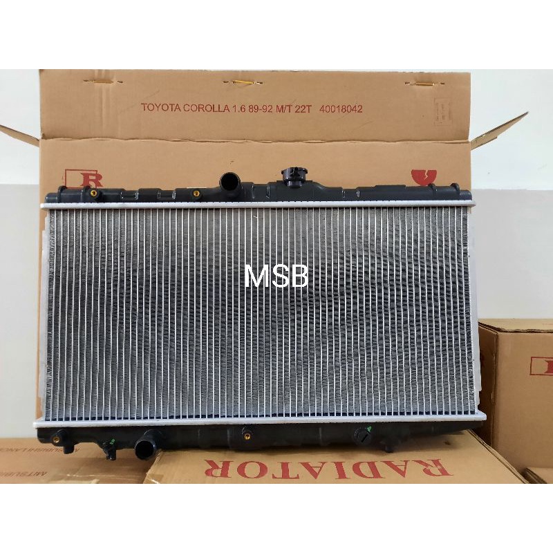 Evercool Radiator Small Body Corolla 1989-1992 | Shopee Philippines