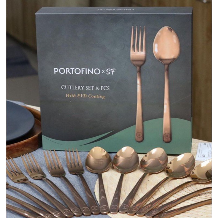 Portofino Cutlery Cutlery set 16pcs | Shopee Philippines