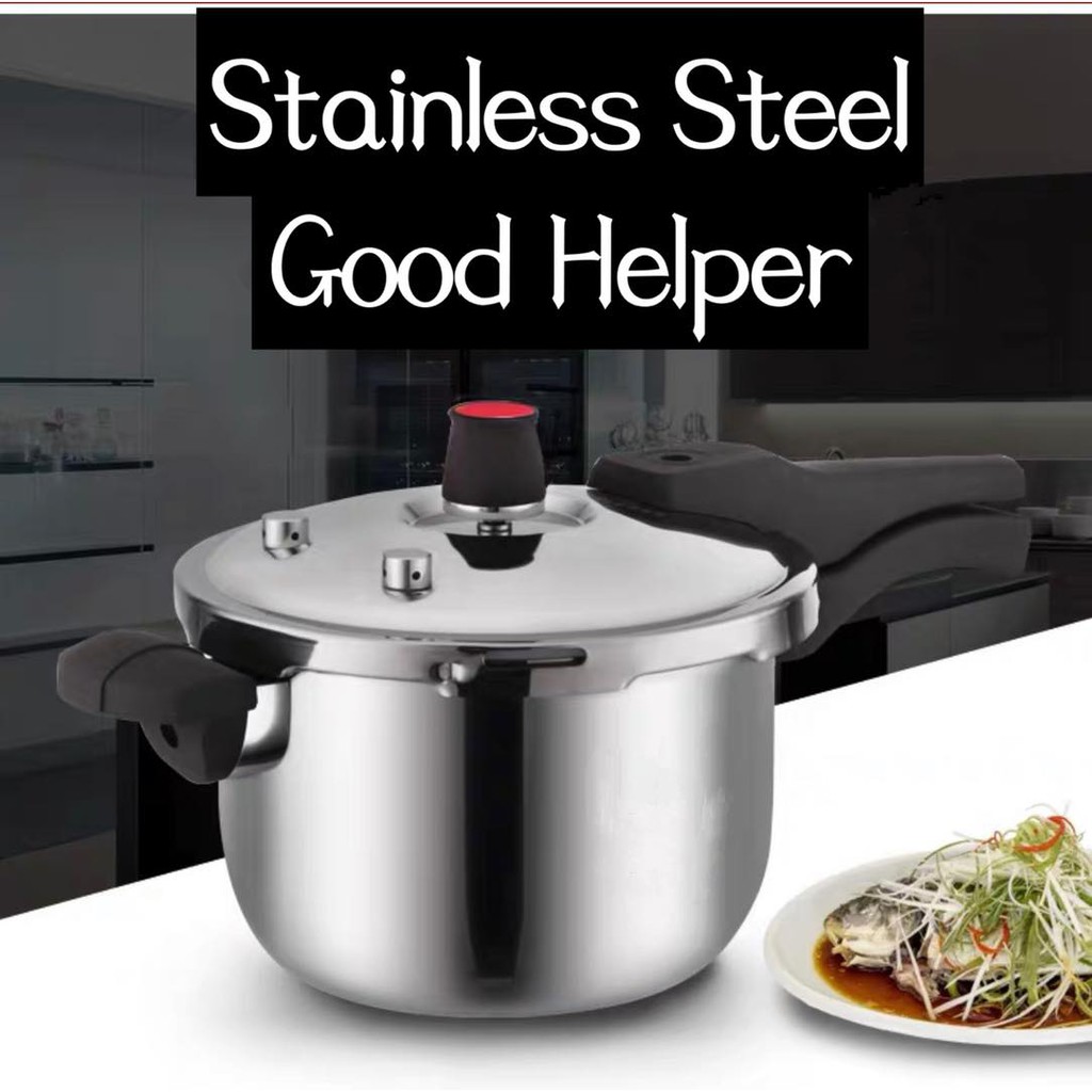 BEST Stainless Steel Pressure Cooker GPCS Good Helper COD | Shopee ...