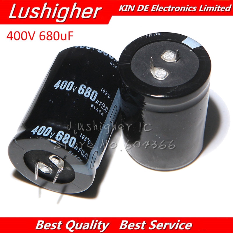 2PCS 400V 680UF 680UF 400V 400V680UF Electrolytic Capacitor volume 35*50MM | Shopee Philippines