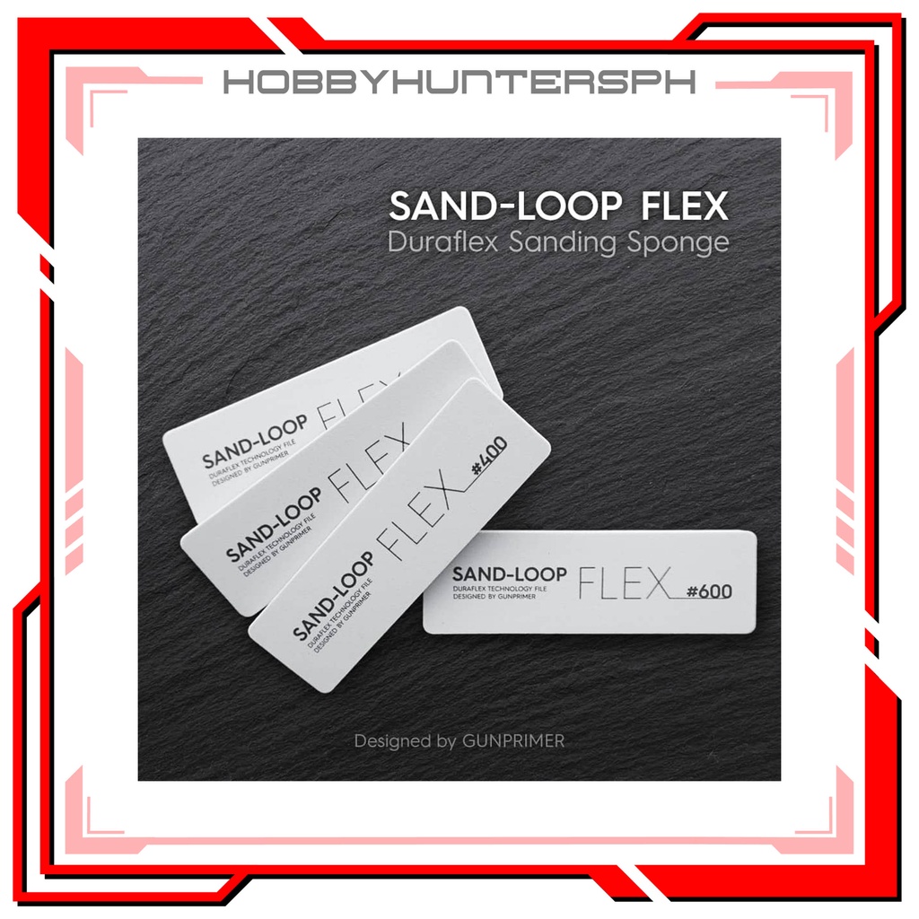 Gunprimer Sand-Loop Flex (Sanding Sponge) 200 / 400 / 600 / 800 grit ...