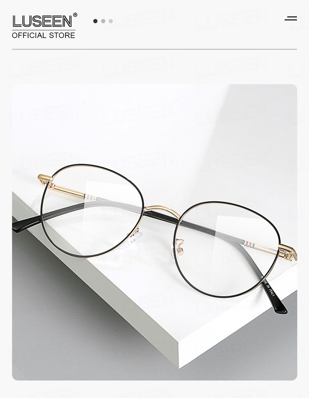 LUSEEN Photochromic Anti Radiation Eyeglass For Woman And Man ...