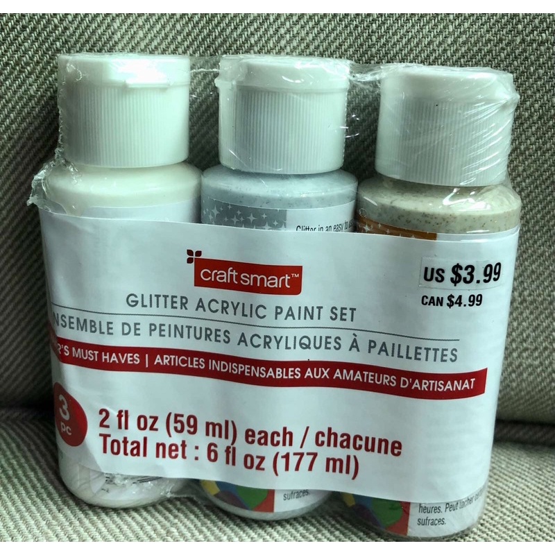 Craftsmart Acrylic Paints -silver , gold | Shopee Philippines