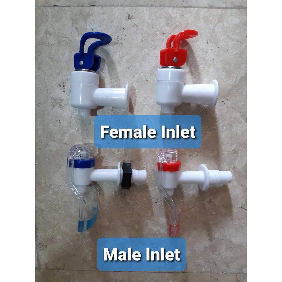 Water Dispenser Faucet Male Female Inlet Jug Faucet Jar Faucet Hot