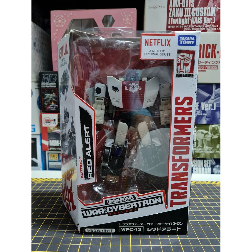 Transformers War for Cybertron WFC-13 Red Alert by Takara Tomy | Shopee ...