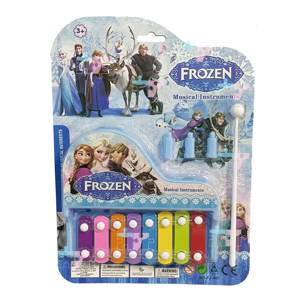 Xylophone Toy Hello Kitty Snow White Frozen galaxymarketing | Shopee ...
