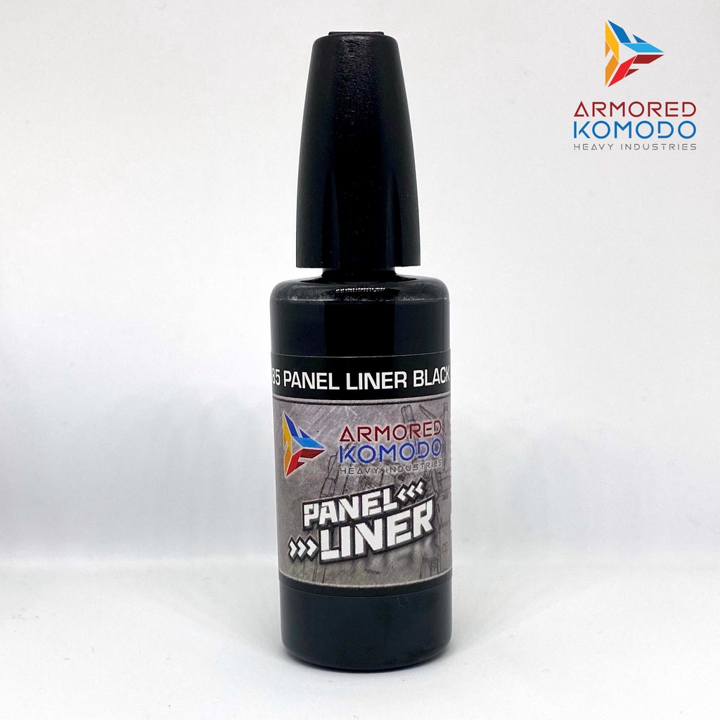 Black Panel Liner PH685 30ml Armored Komodo Hobby Paint | Shopee ...