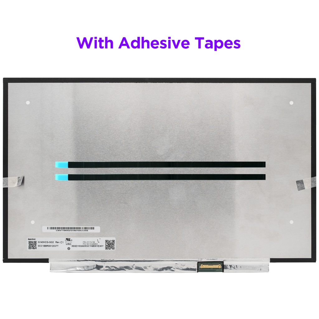 NEW N140HCG-GQ2 14.0 Laptop LCD Screen For Lenovo ThinkPad L14 P14s T14 ...